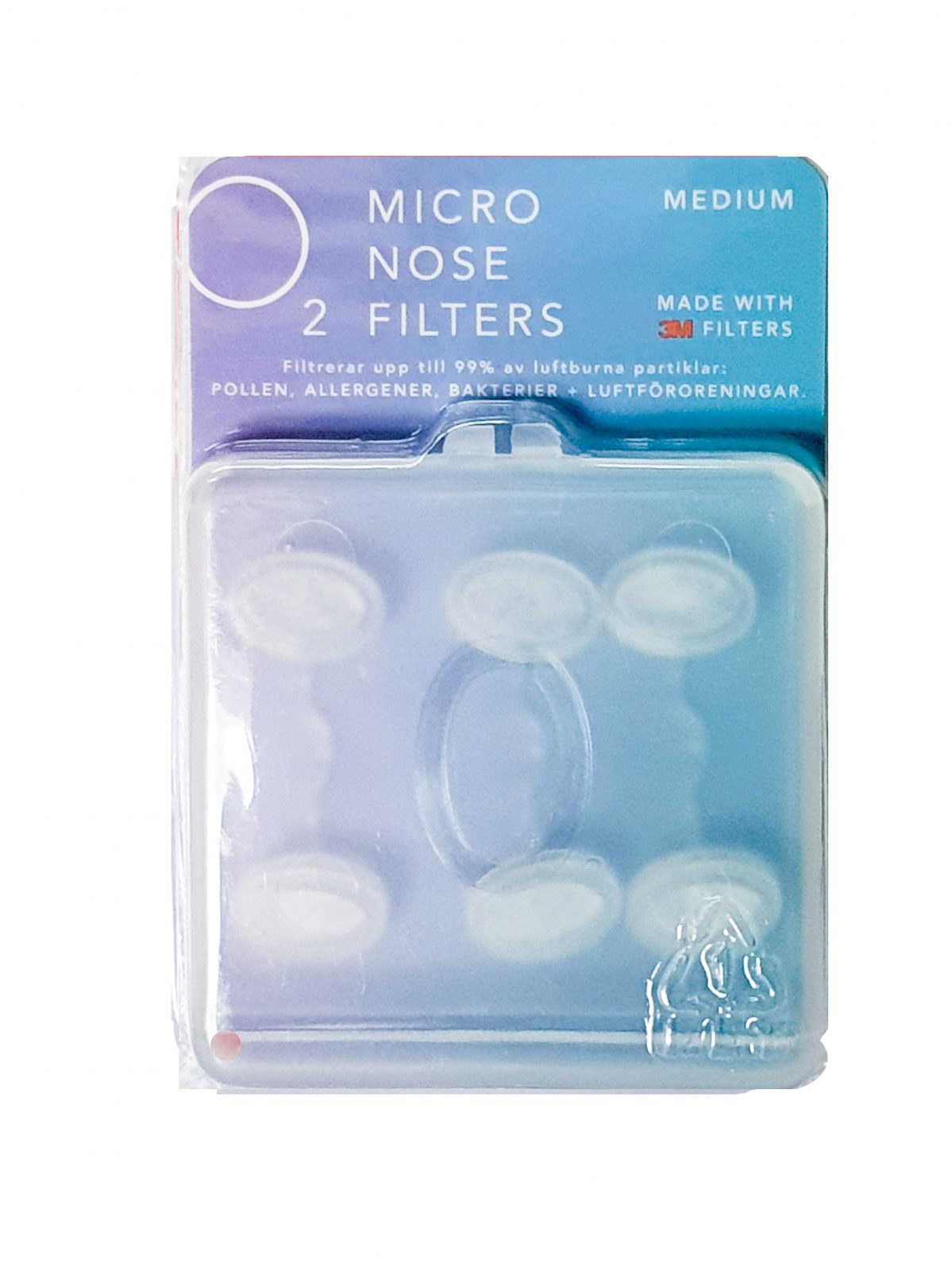 O2 Nose Filters 3's - AmberShield