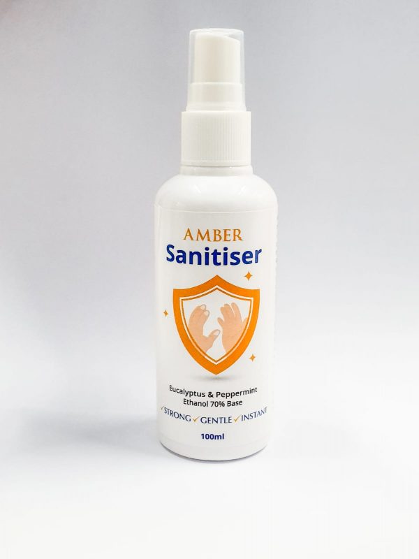 Amber Shield Hand Sanitiser (Spray) - AmberShield